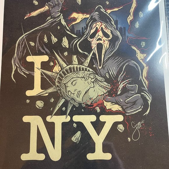 Other | Bam Box Horror Scream Art Print Anderson Silvia Artists Le 240 ...